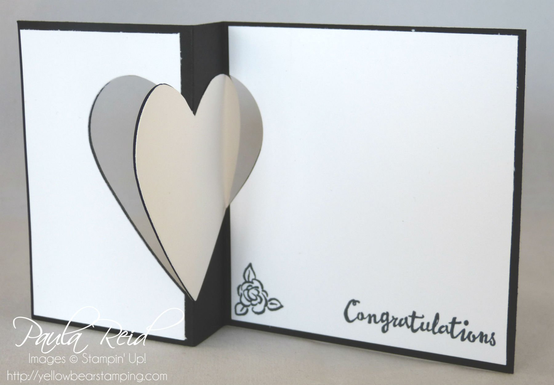 Heart Happiness Cards | Yellow Bear Stamping
