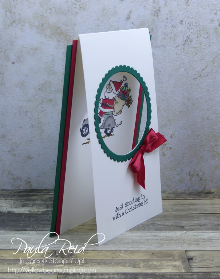 So Santa – Fold Over Card | Yellow Bear Stamping