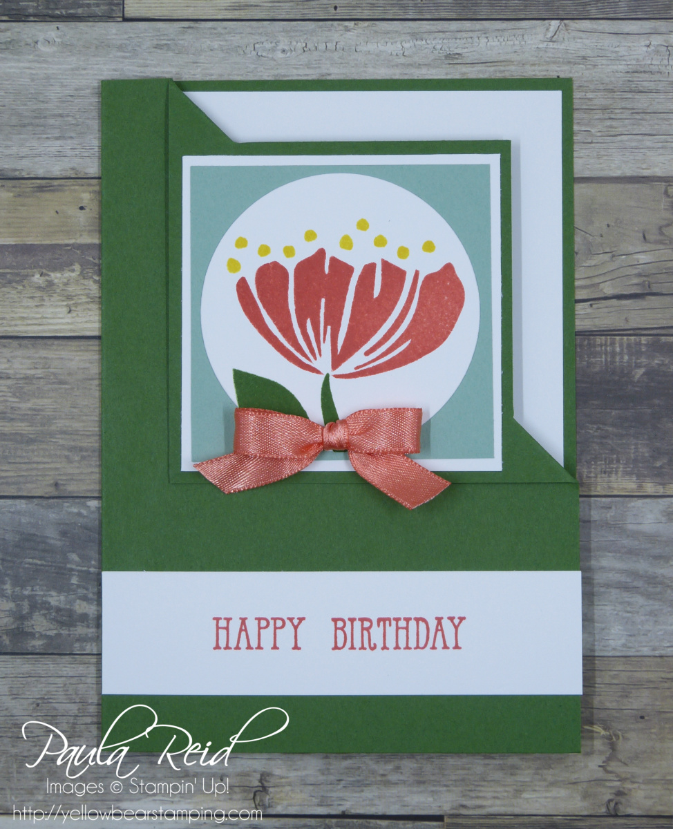 Bloom by Bloom – Corner Flip Card – Team Swap | Yellow Bear Stamping