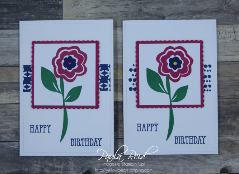 Bloom by Bloom Notecards and Envelopes | Yellow Bear Stamping