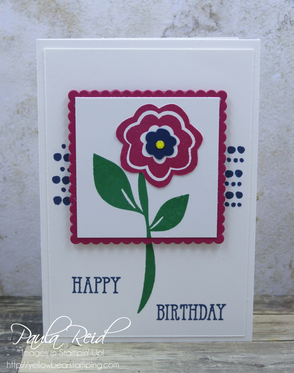 Bloom by Bloom Notecards and Envelopes | Yellow Bear Stamping