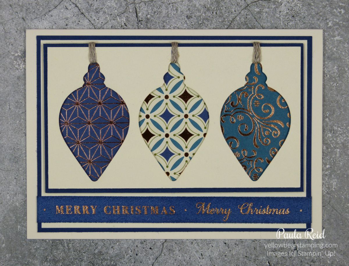 Brightly Gleaming – DSP Ornaments | Yellow Bear Stamping