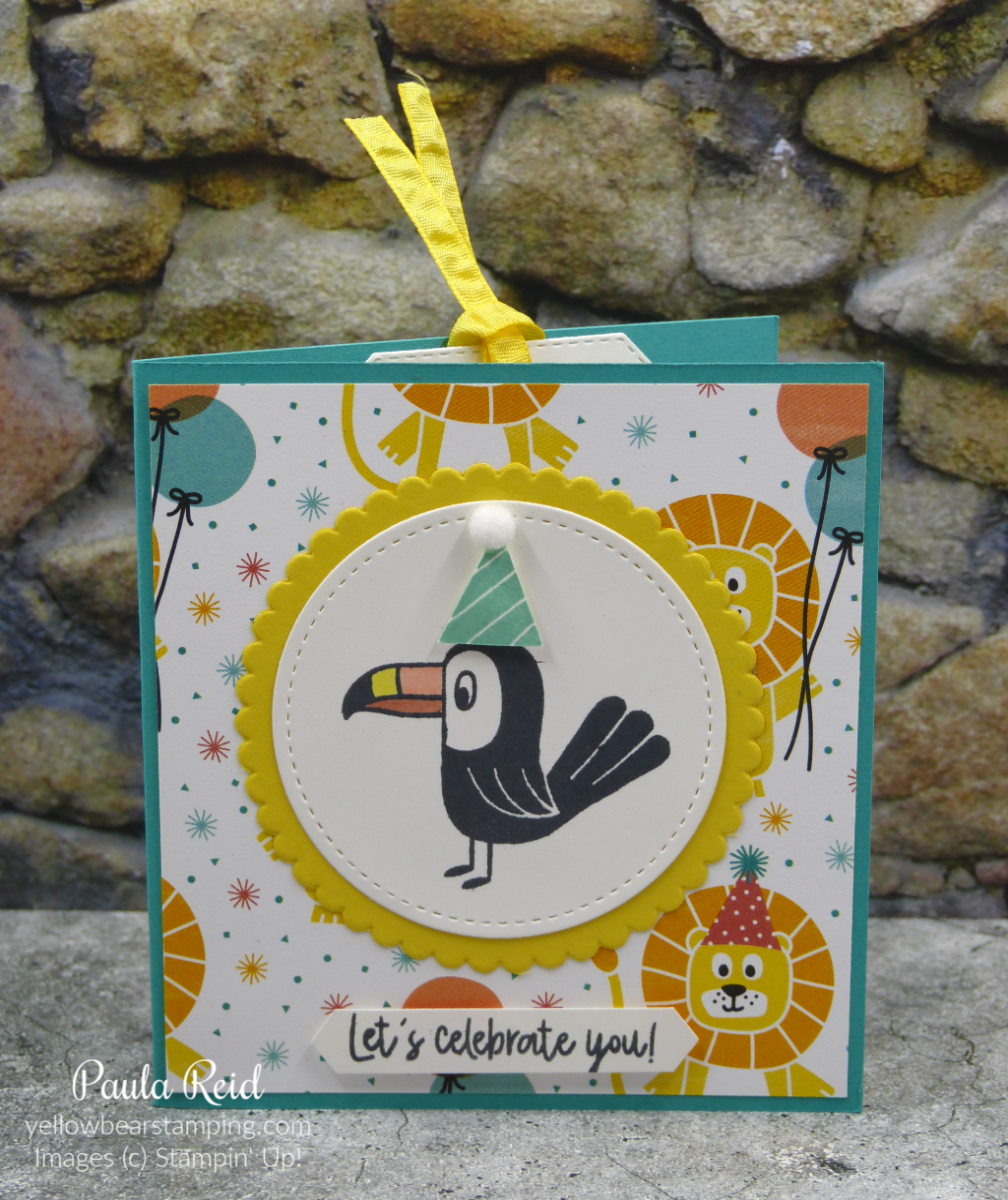 Bonanza Buddies – Gift Card – Front | Yellow Bear Stamping