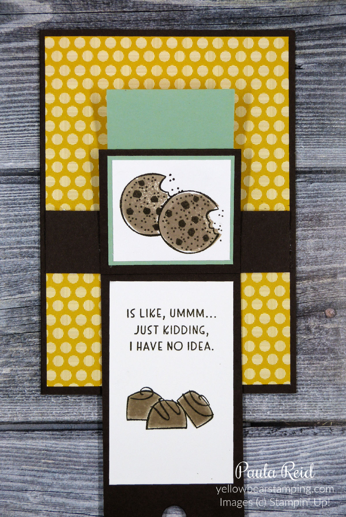 Fun Fold Friday – Waterfall Card | Yellow Bear Stamping