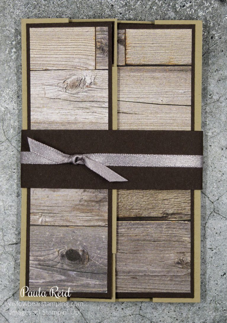 Friday Fun Fold – Double Tri-Fold Shutter Card | Yellow Bear Stamping