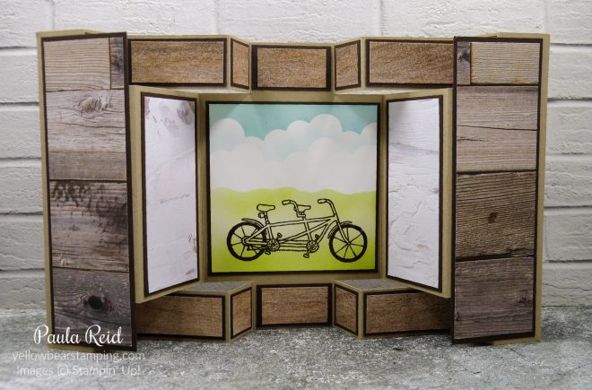 Friday Fun Fold – Double Tri-Fold Shutter Card | Yellow Bear Stamping