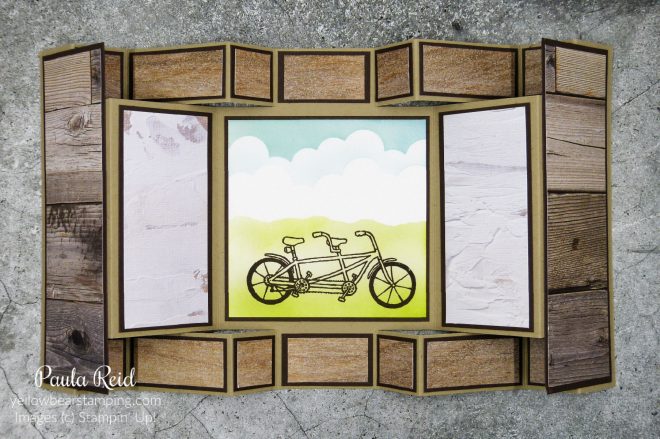 Friday Fun Fold – Double Tri-Fold Shutter Card | Yellow Bear Stamping