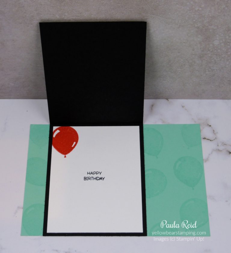 Friday Fun Fold – Front Flap Card | Yellow Bear Stamping