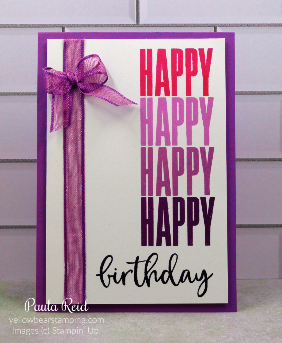 Technique Tuesday – Hinge Technique | Yellow Bear Stamping